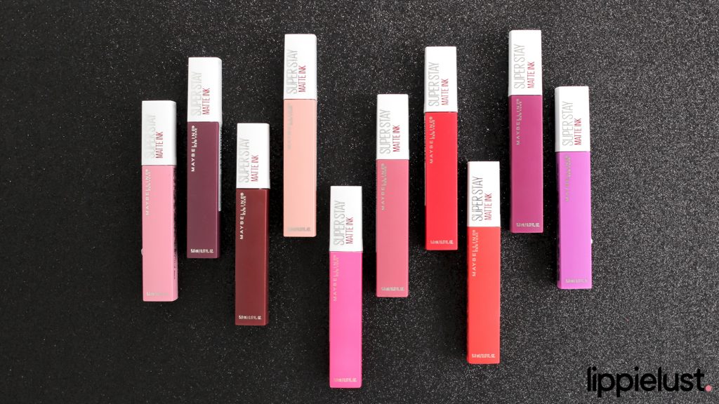[Swatches & Review] Maybelline Super Stay Matte Ink - LIPPIELUST